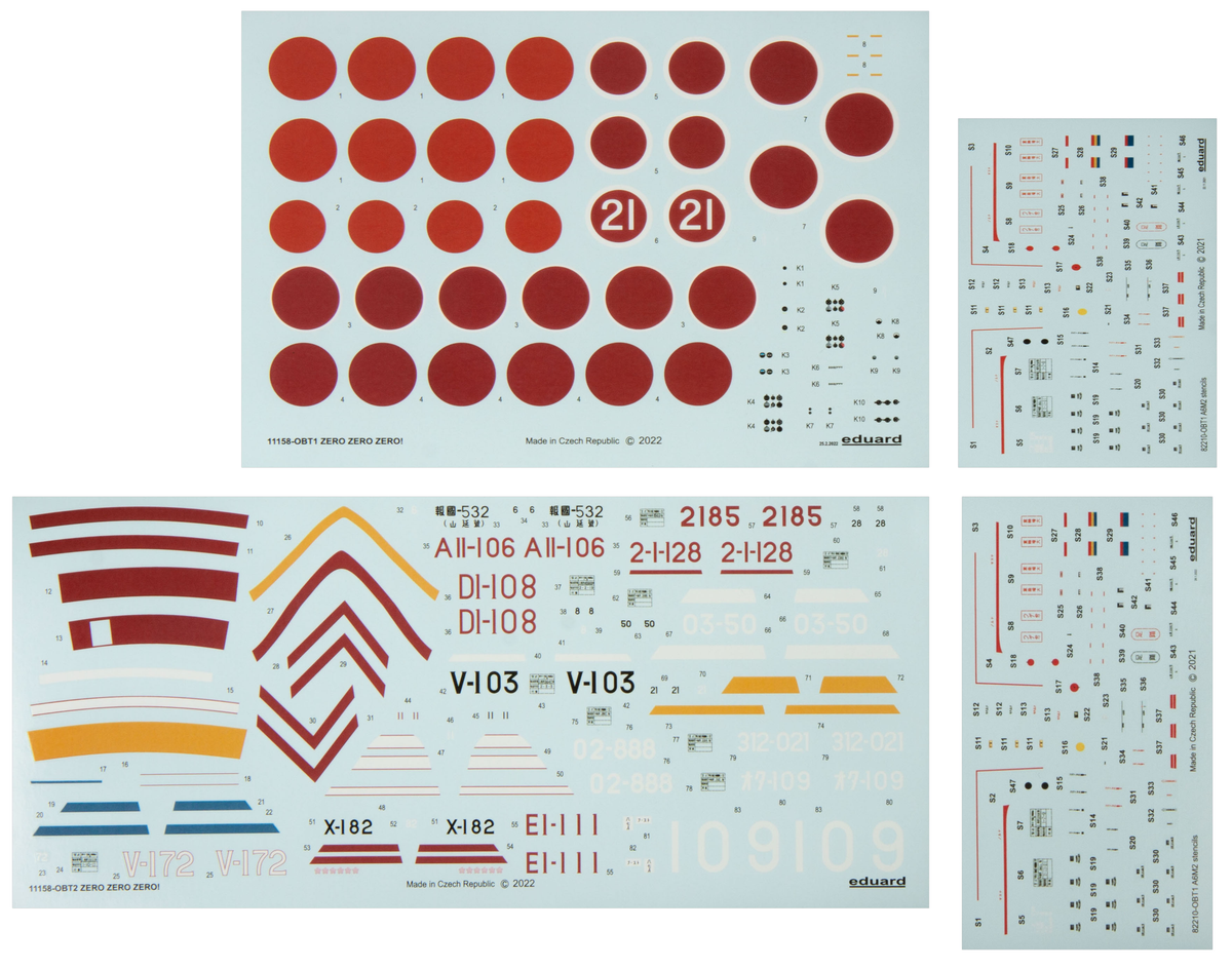 Eduard 11158, Zero Zero Zero, Dual Combo, Limited Edition. 1:48 Scale ...