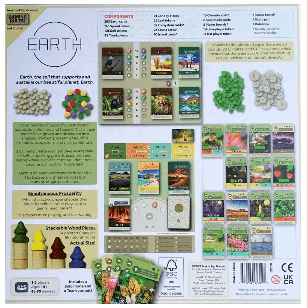 Earth, Inside Up Games – Small Forge