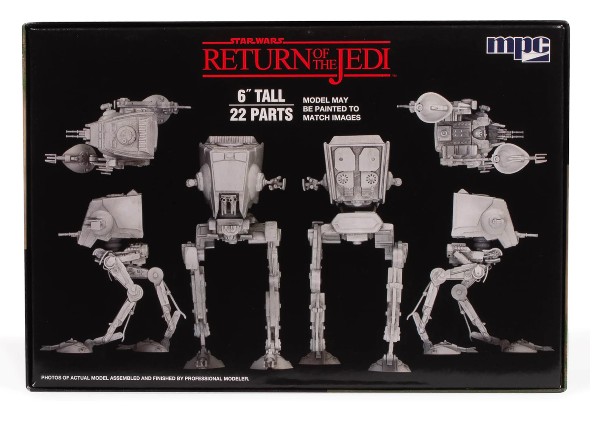 MPC966 Star Wars: Return of the Jedi. AT-ST Walker. Scale 1:100 – Small ...