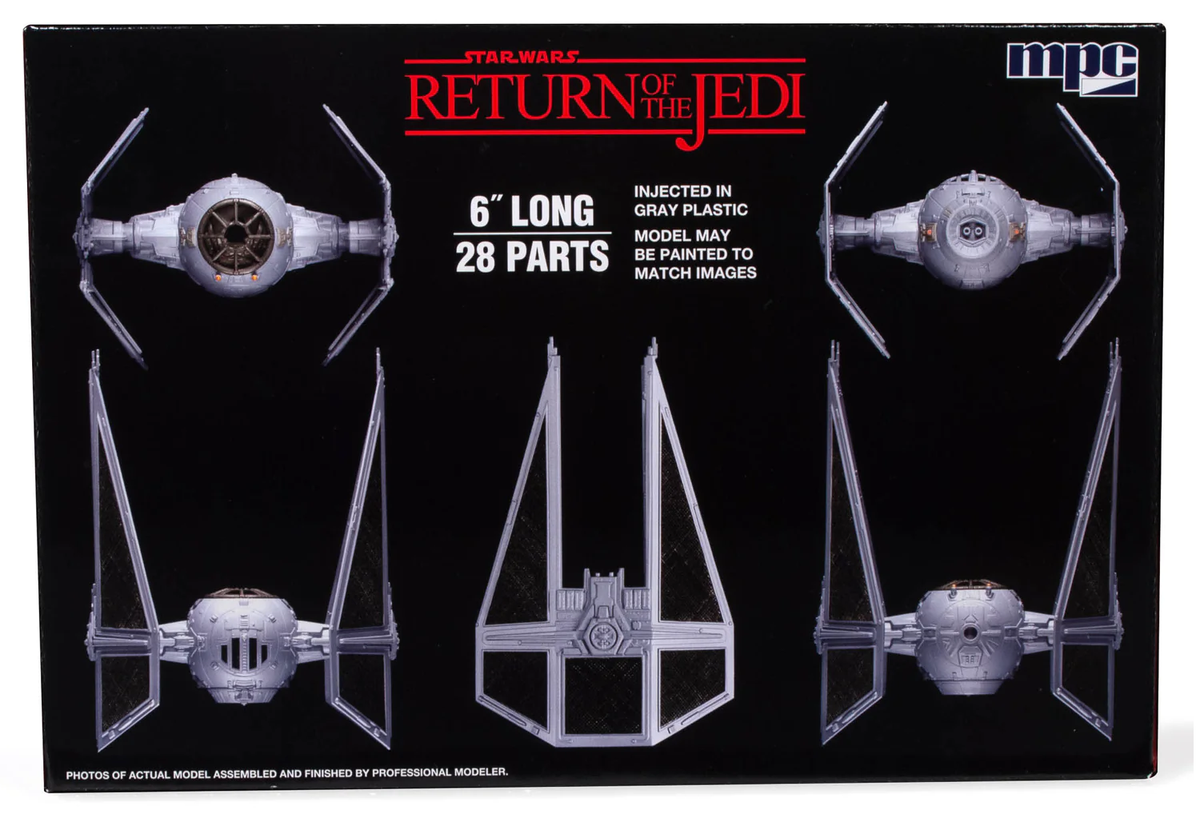 MPC989 Star Wars: Return of the Jedi. TIE Interceptor. Scale 1:48 ...