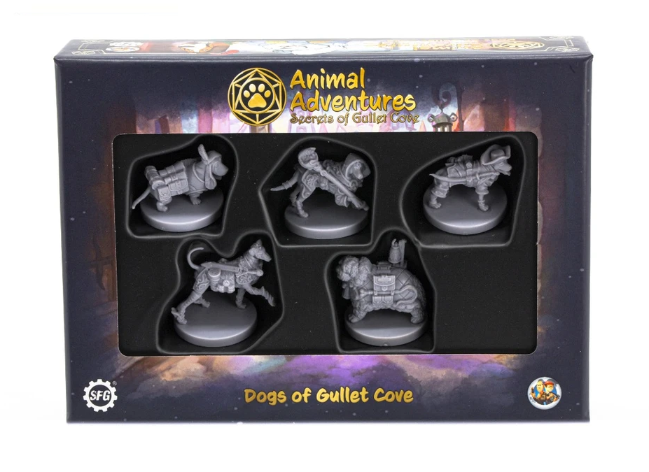 Animal Adventures RPG: Dogs of Gullet Cove Miniatures – Small Forge
