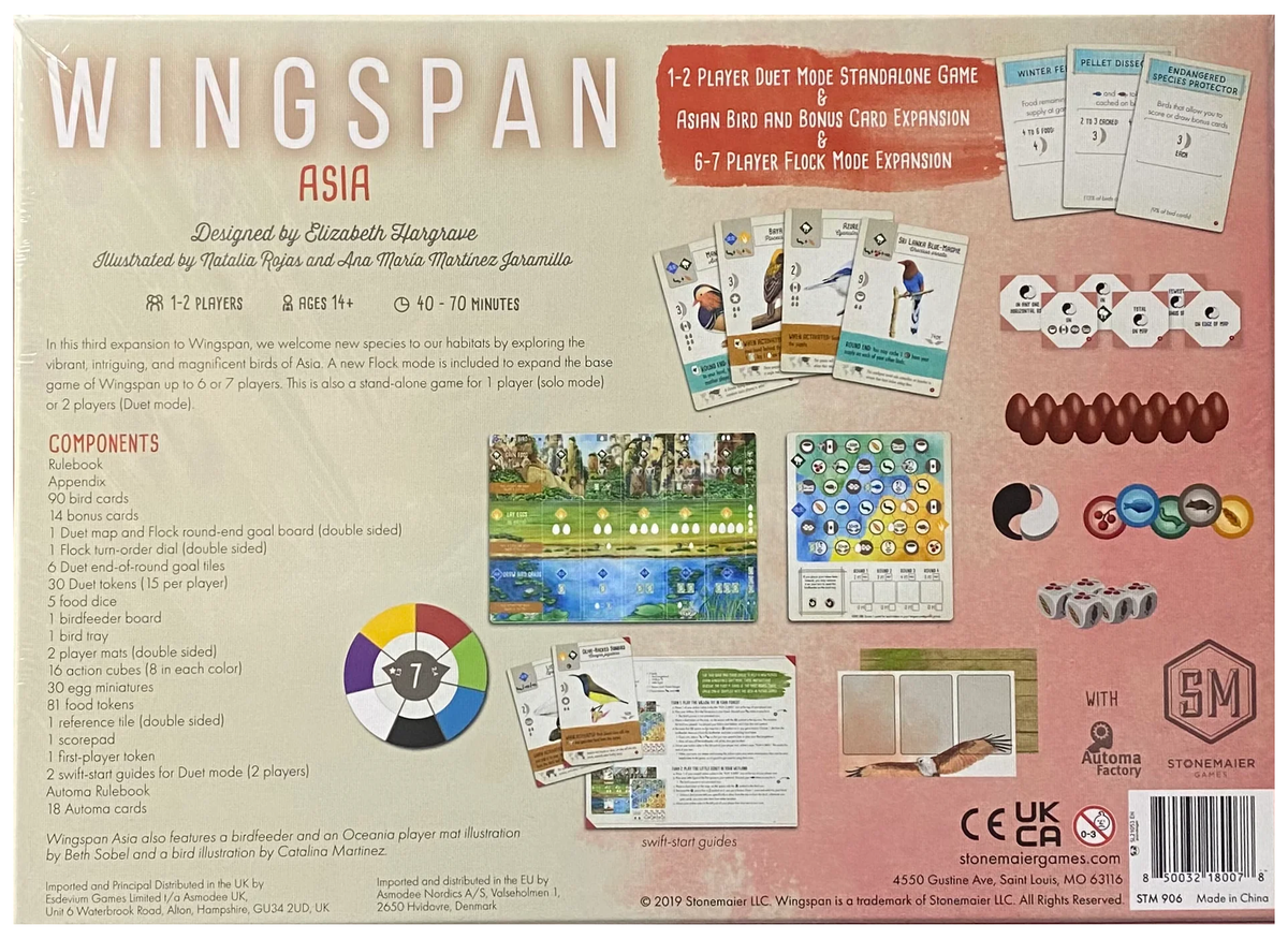 Wingspan, Asia Expansion – Small Forge
