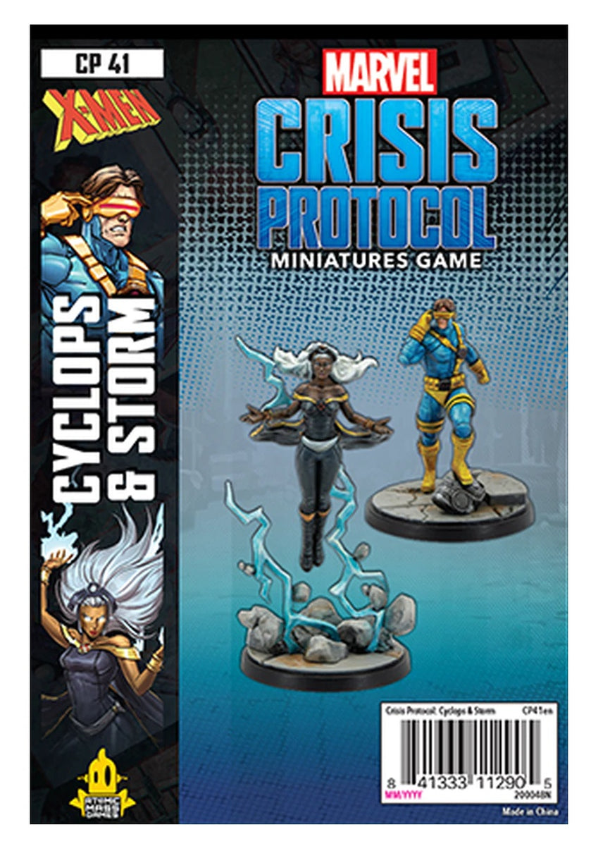CP41 Marvel: Crisis Protocol Cyclops and Storm Character Pack – Small Forge