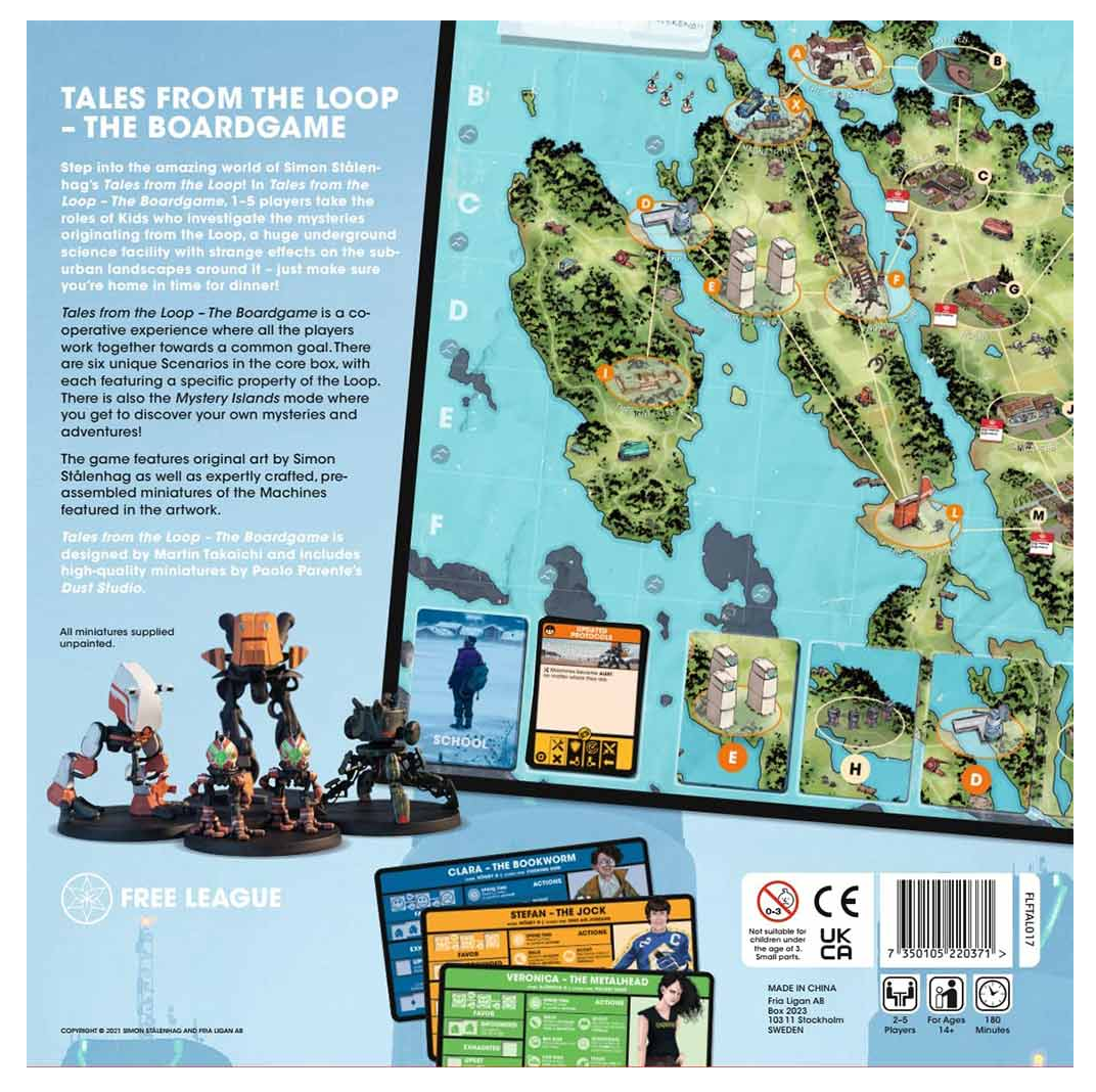 Tales from the Loop Board Game. FREE POSTAGE – Small Forge